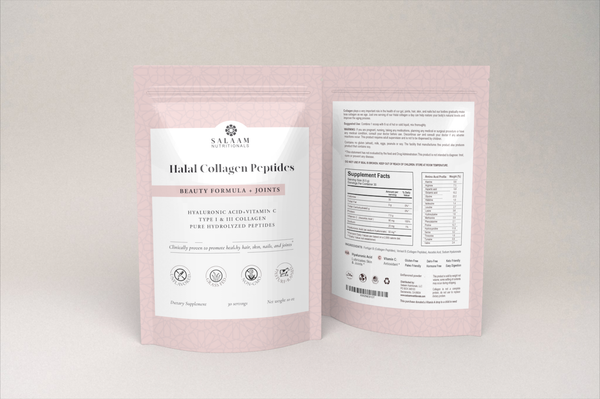 Halal Collagen Peptides - Type 1 & 3 - Salaam Nutritionals