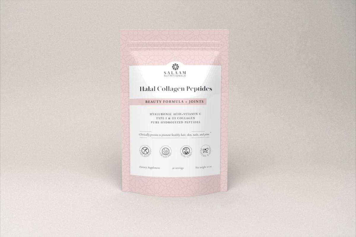 Halal Collagen Peptides - Type 1 & 3 - Salaam Nutritionals
