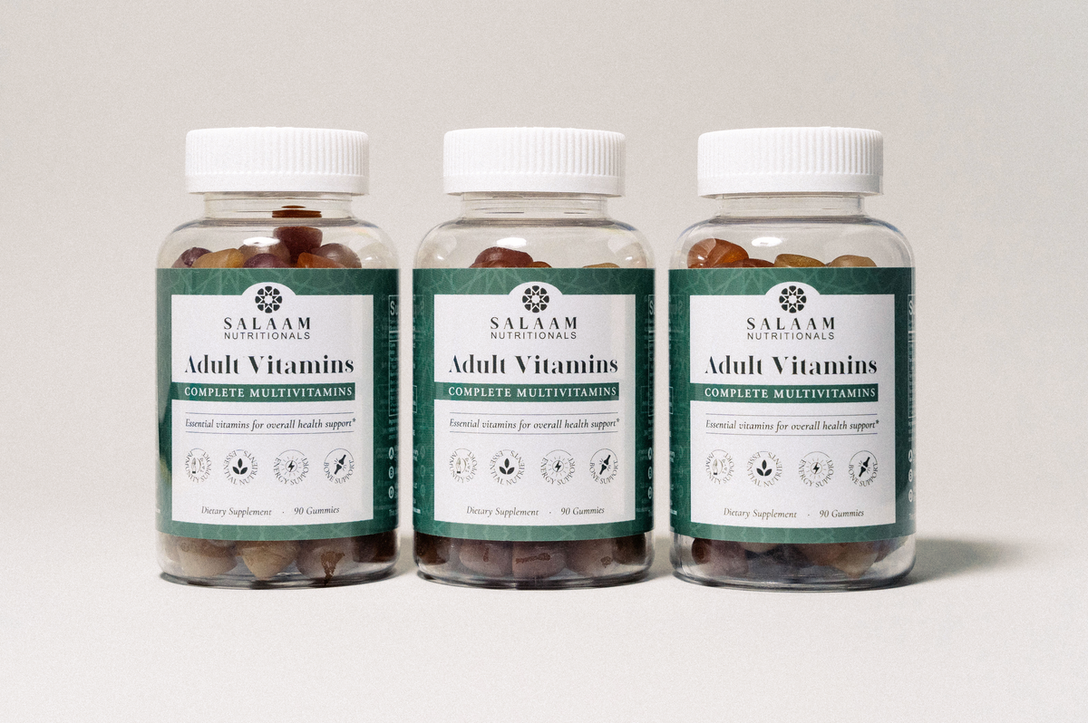 Halal Adult Multivitamins Complete (90 count) - Salaam Nutritionals